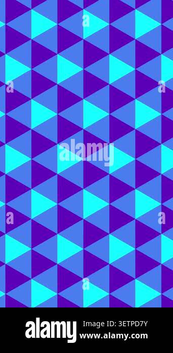 Abstract Triangle Geometric Pattern Loop Animation Background Stock ...