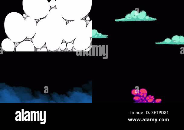 Comic book background pop art animation isolated on blue and pink ...