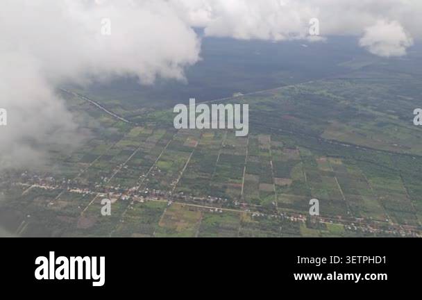 Aerial shot of city Stock Video Footage - Alamy