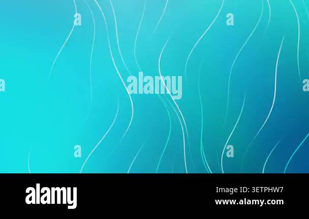 Abstract Blue Wavy Lines Motion Background Stock Video Footage - Alamy