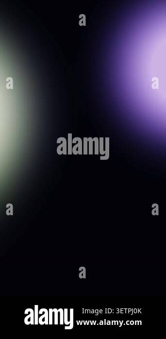 Abstract Light Leaks and Soft Green Purple Bokeh Background Stock Video ...