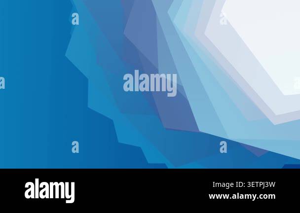 Abstract Blue Geometric Layered Waves 4K Stock Video Footage - Alamy