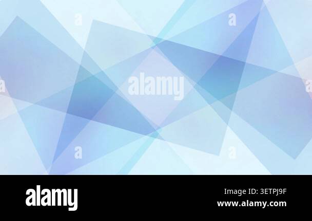 Abstract Blue Geometric Overlapping Transparent Shapes 4K Stock Video ...