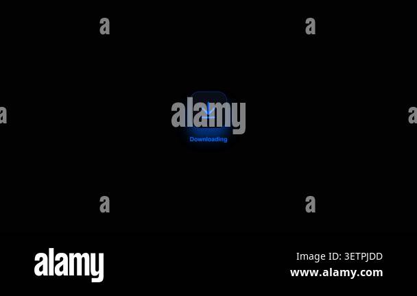 A minimalist digital interface graphic featuring a glowing blue ...