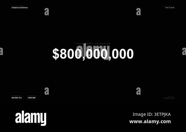 A professional business presentation slide featuring a dark background ...