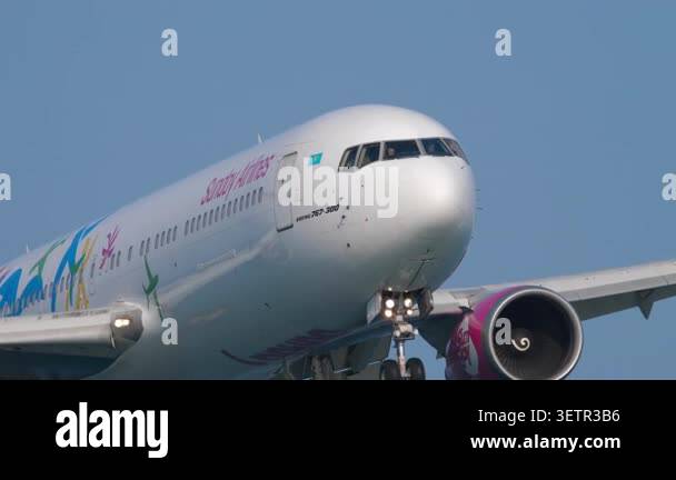 PHUKET, THAILAND - MARCH 23, 2026: Sunday Airlines Boeing 767-300 ...