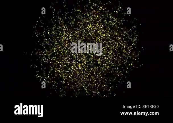Dynamic animation of concentric target circles forming and expanding on ...