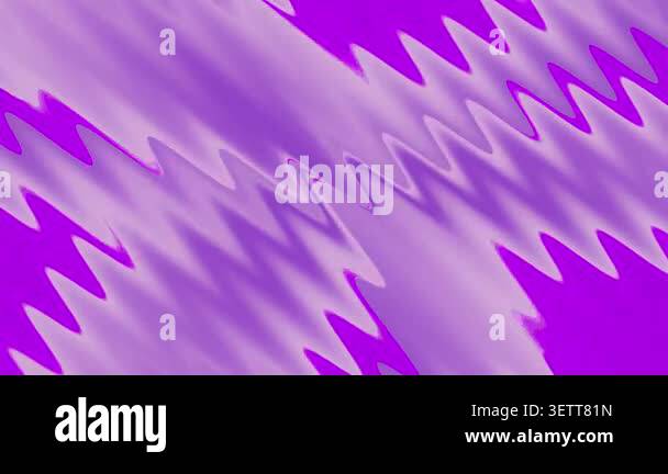 A stylized abstract lightning bolt shape on a smooth purple background ...
