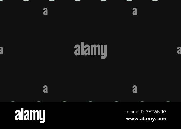 Abstract Geometric Rounded Shape Green and Black Background Looping ...
