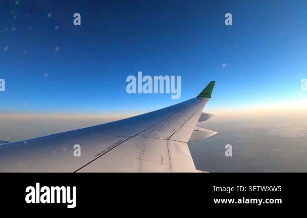 REYKJAVIK, ICELAND - SEPTEMBER 2, 2021: A clean 4K passenger-window ...