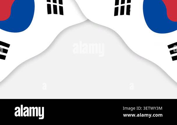 This patriotic South Korea flag background is ideal for national ...