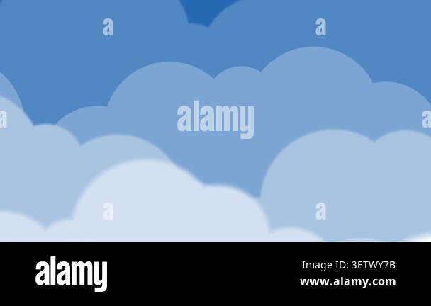 Serene Blue Sky Clouds Background for Heartfelt Parents Day ...