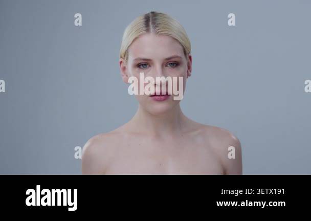This is a contemplative portrait that beautifully highlights elegance ...