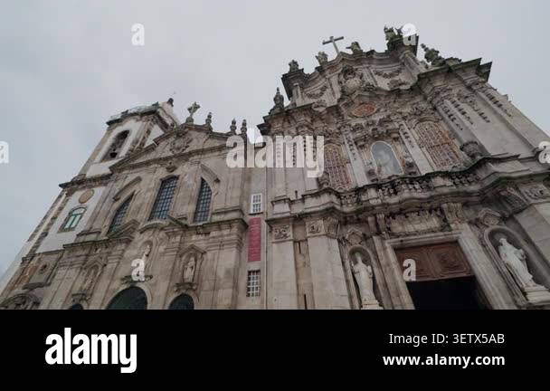 PORTO, PORTUGAL - OCTOBER 22 2025: Gorgeous Catholic Church of Our Lady ...