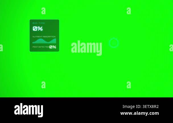 Digital Data Analytics Interface Featuring Real-time Percentage Metrics ...