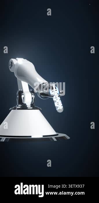 Clinical machinery evaluates a pristine biological sample ...