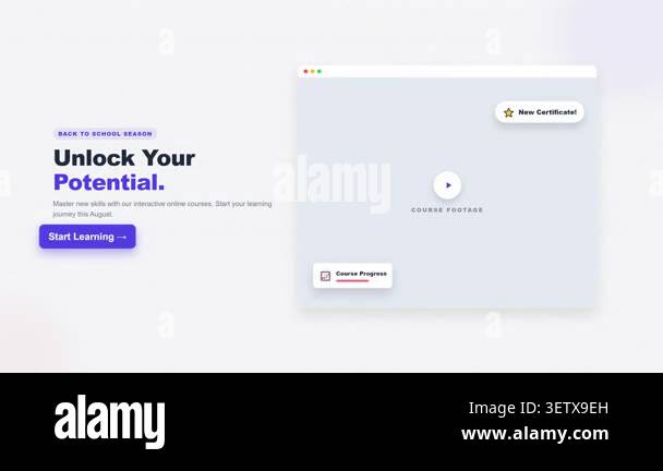 modern social media template design Stock Video Footage - Alamy