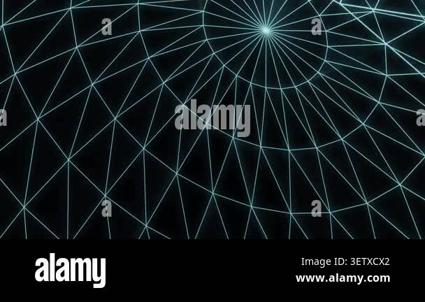 Beautiful Abstract loop animation background. Business Concept. Science ...
