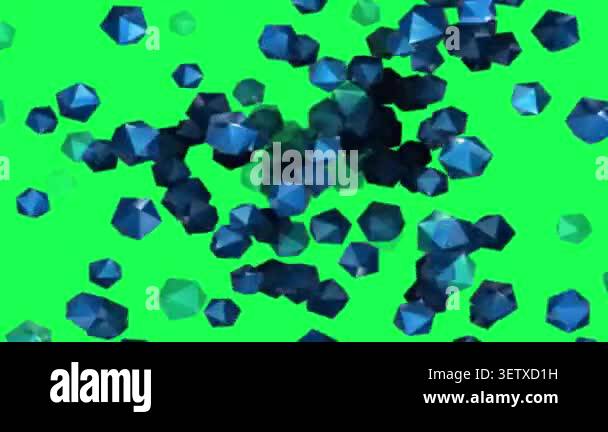 Beautiful Abstract loop animation background. Business Concept. Science ...