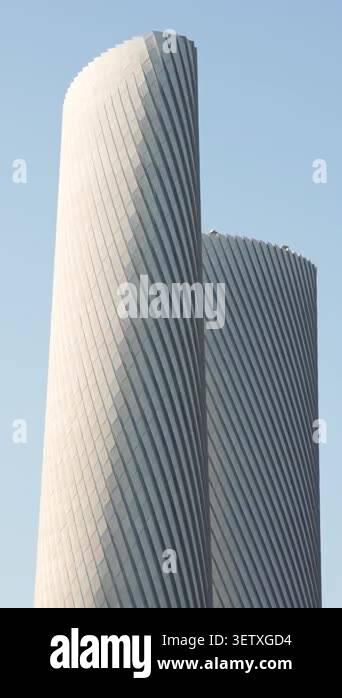 Lusail City, Qatar - November 25, 2025: A vertical static shot ...