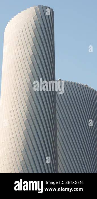 Lusail City, Qatar - November 25, 2025: A vertical close-up static shot ...