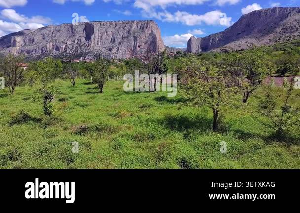 Harmankoy, famous for its canyon and cherry trees, is located in the ...