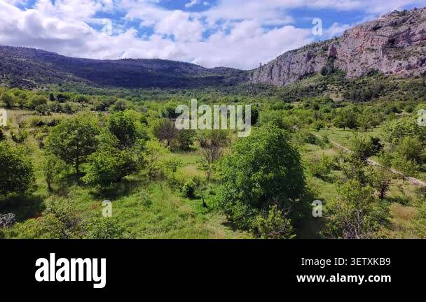 Harmankoy, famous for its canyon and cherry trees, is located in the ...