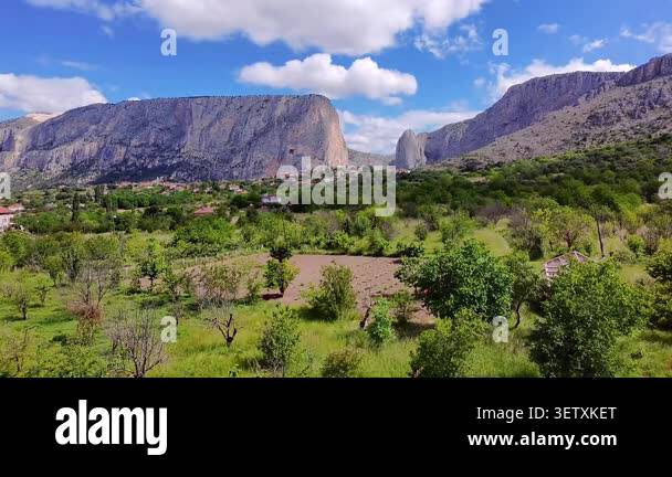 Harmankoy, famous for its canyon and cherry trees, is located in the ...