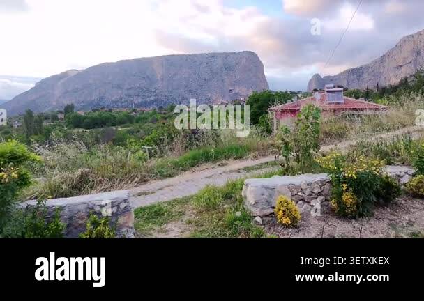 Harmankoy, famous for its canyon and cherry trees, is located in the ...