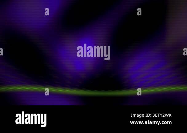 A vibrant purple background with a glowing green line running across it ...