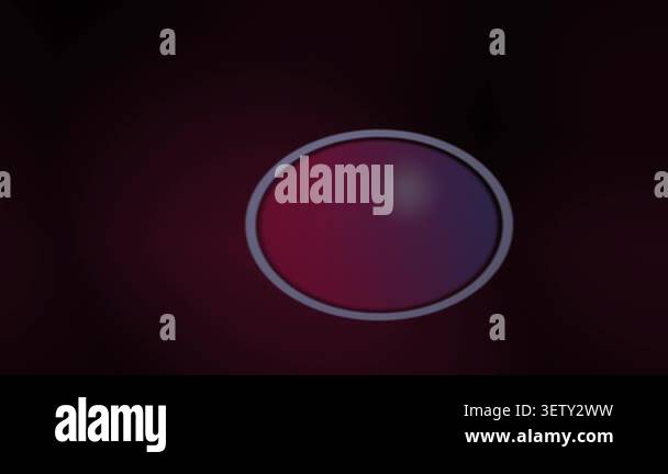 A series of oval shapes with a color gradient and a gray border on a ...