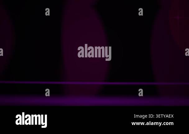 Geometric shapes in dark purple hues against a black backdrop Stock ...
