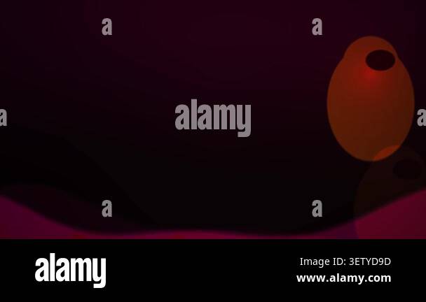 Glowing red objects in a dark background Stock Video Footage - Alamy