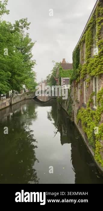old brick wall of the city Stock Video Footage - Alamy