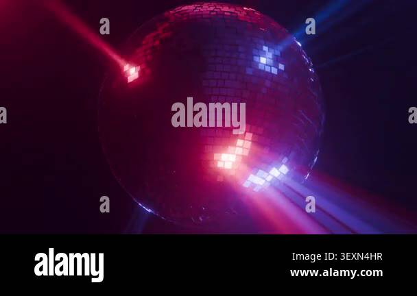 3d disco ball animation seamless loop Stock Video Footage - Alamy