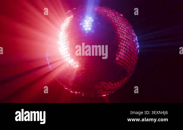 3d disco ball animation seamless loop Stock Video Footage - Alamy