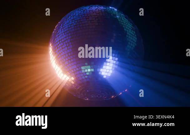 3d disco ball animation seamless loop Stock Video Footage - Alamy