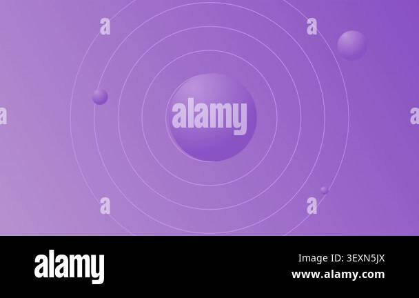 Glossy Purple Wave Style Circular Background Stock Video Footage - Alamy