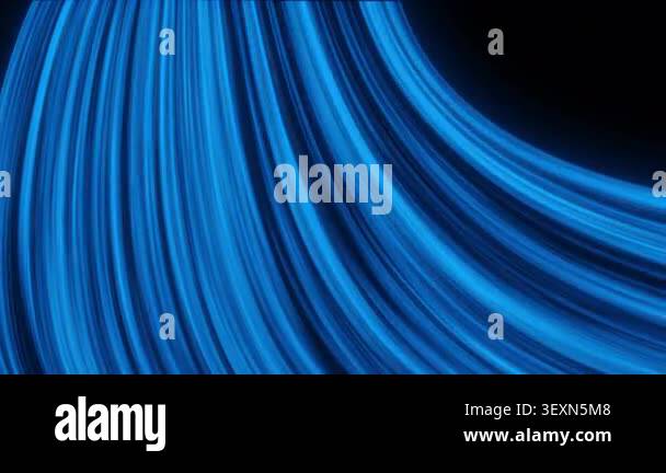 Abstract Blue Rays Warm Wind Video Animated Background Stock Video ...