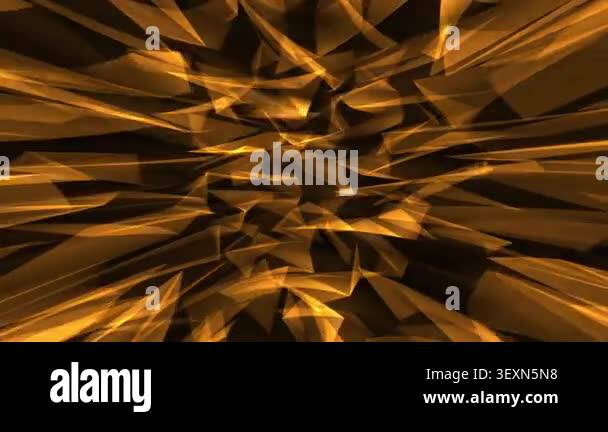 Golden Abstract Video Animation Background Stock Video Footage - Alamy
