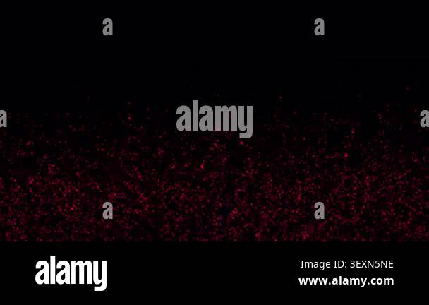 Vivid red glowing fractal texture Video Animated Background Stock Video ...