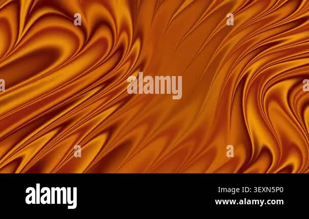 Abstract Waves Flowing Warm Orange Video Animated Background Stock ...