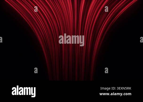 Red Rays Warm Wind Video Animated Background Stock Video Footage - Alamy