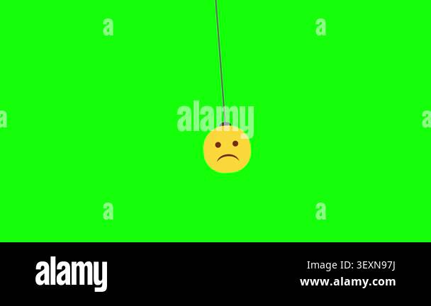 4K animated blue zigzag staircase building upwards on green screen ...