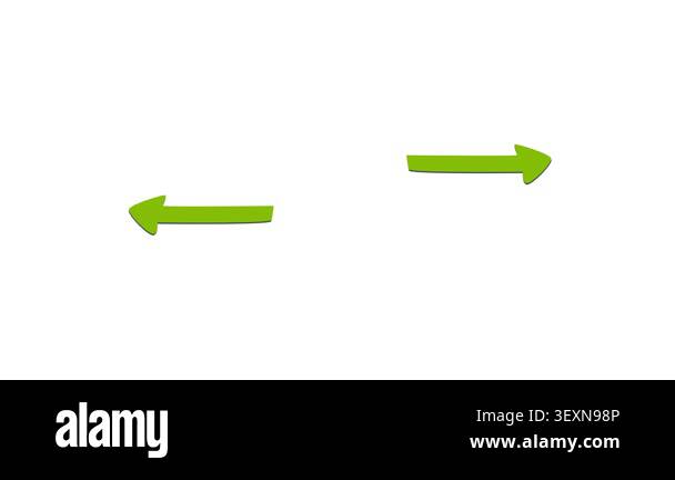 4K Animated Double Stairs with Up Arrow on Green Screen Success Concept ...