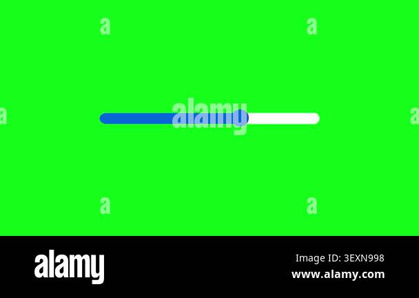 Animated Green Checkmark Icon Appearing in Box on Green Screen Stock ...