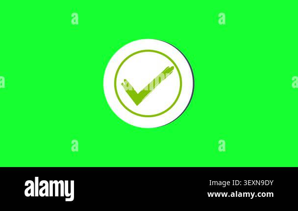 4K Animated Blue Chat Bubble with Letter A on Black Background ...