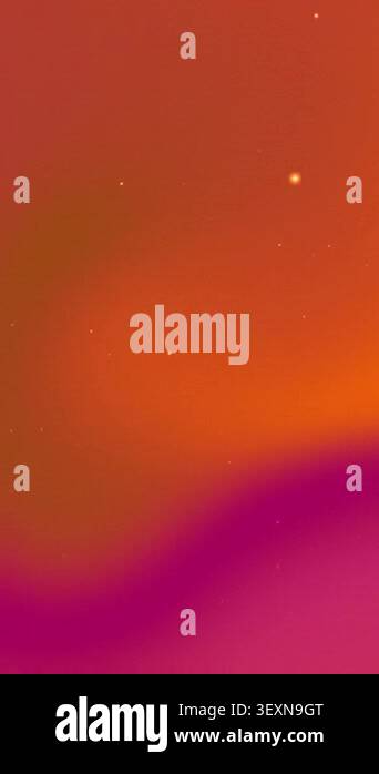 Bold orange and magenta gradient animation delivering an energetic ...