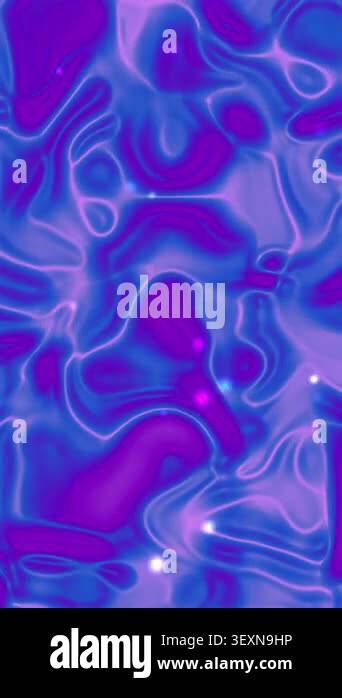 Glossy liquid-inspired purple abstract animation featuring fluid ...