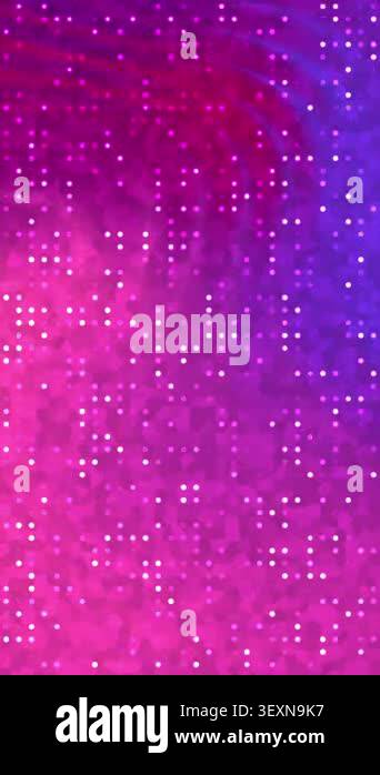 Dynamic abstract background with glowing digital particles and a ...